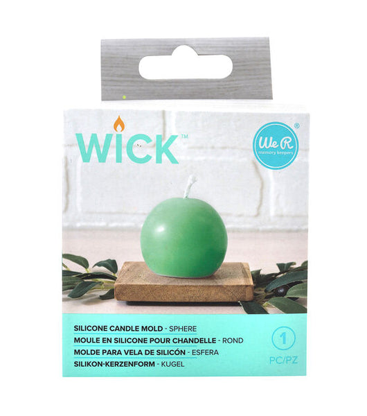 WICK - CANDLE MOLD SPHERE – El Vagon Craft Store