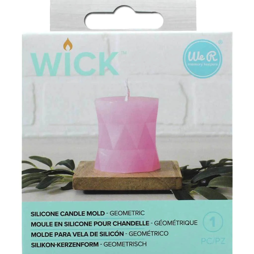 WICK - SILICONE CANDLE MOLD GEOMETRIC – El Vagon Craft Store