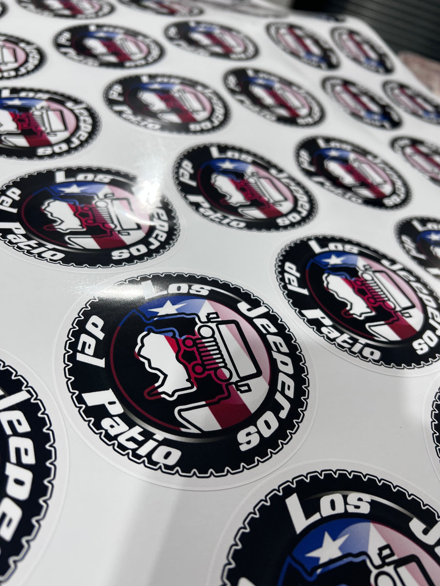 Sticker 2" Redondo (Waterproof) – El Vagon Craft Store